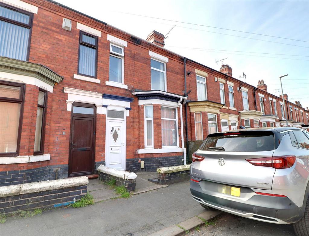 Madeley Street, Crewe 3 bed terraced house for sale - £95,000