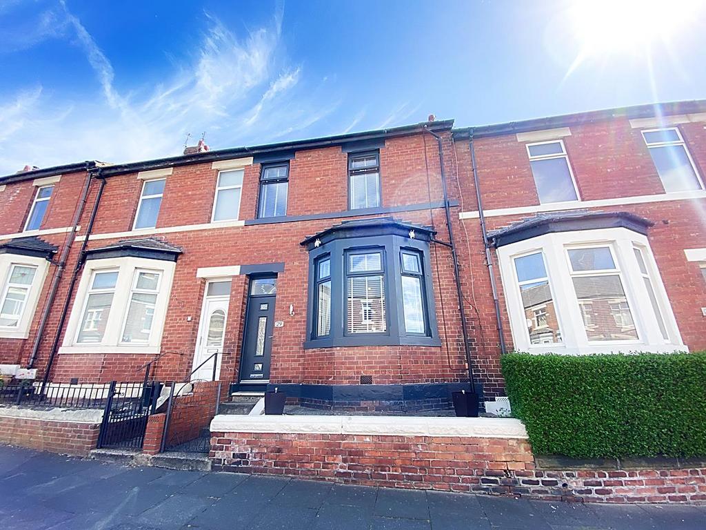 Eastern Terrace, East Howdon, Wallsend 3 bed terraced house - £120,000