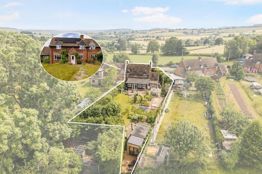 Herberts Hill, Llangarron... 3 bed semi-detached house for sale - £450,000