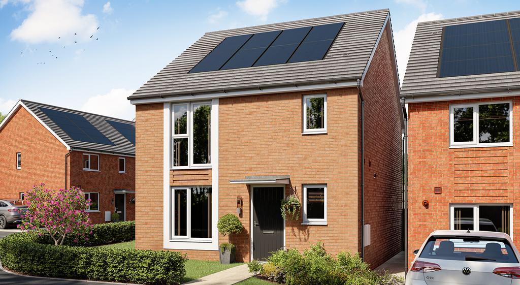 The Edwena - Plot 205 at Kiln Gate... 3 bed detached house for sale - £ ...