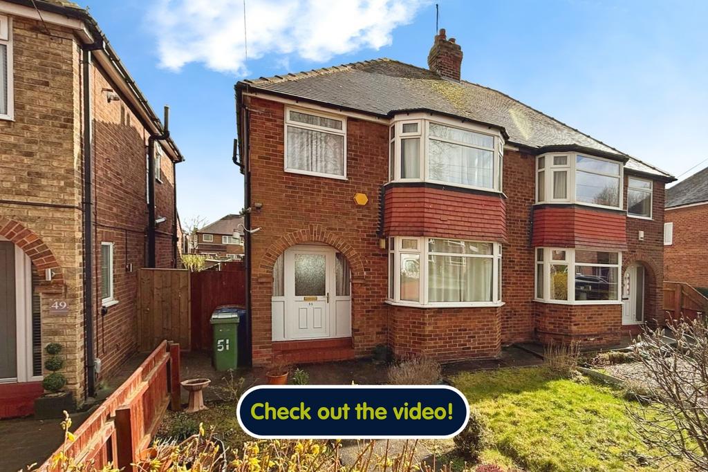 Thornwick Avenue, Willerby, Hull... 3 bed semi-detached house for sale ...