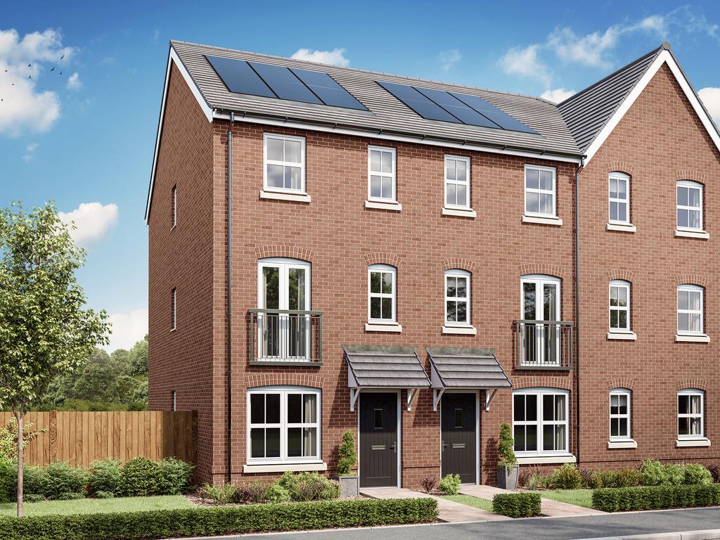 Plot 342, The Ashdown at Hampton... 3 bed semi-detached house for sale - £345,000