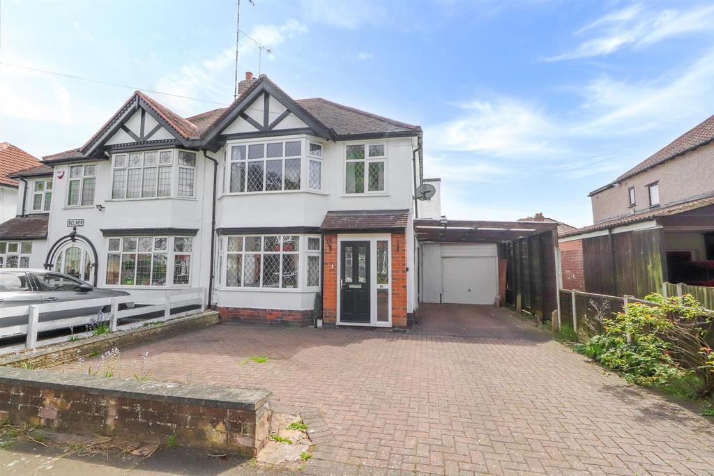 Woodside Avenue North, Coventry CV3 3 bed semi-detached house for sale ...