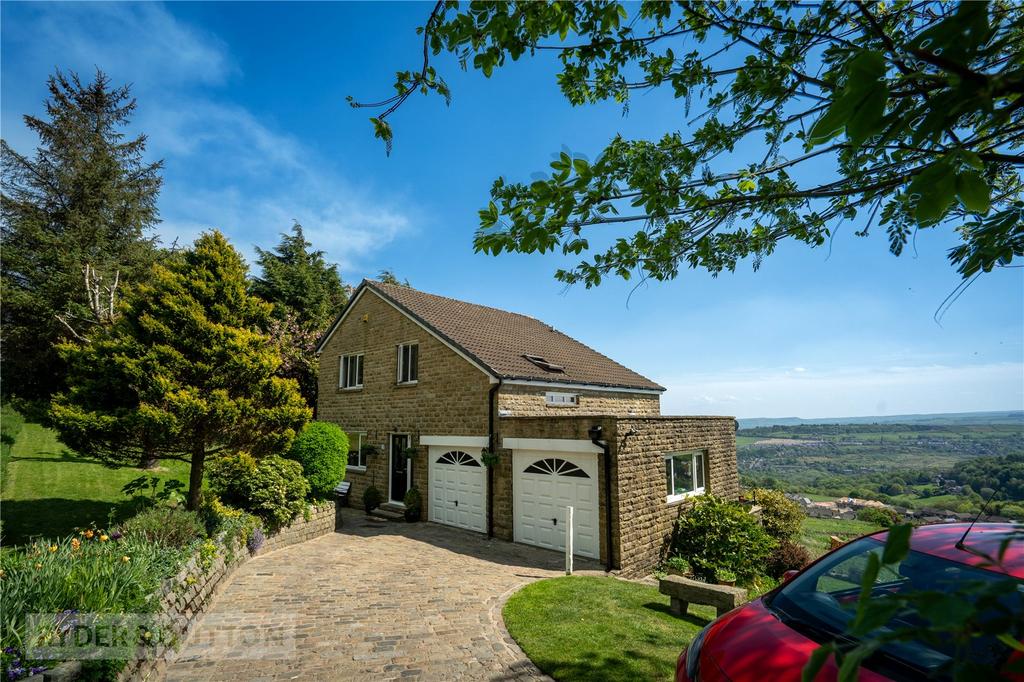 Taylor Lane, Golcar, Huddersfield... 4 bed detached house for sale - £ ...
