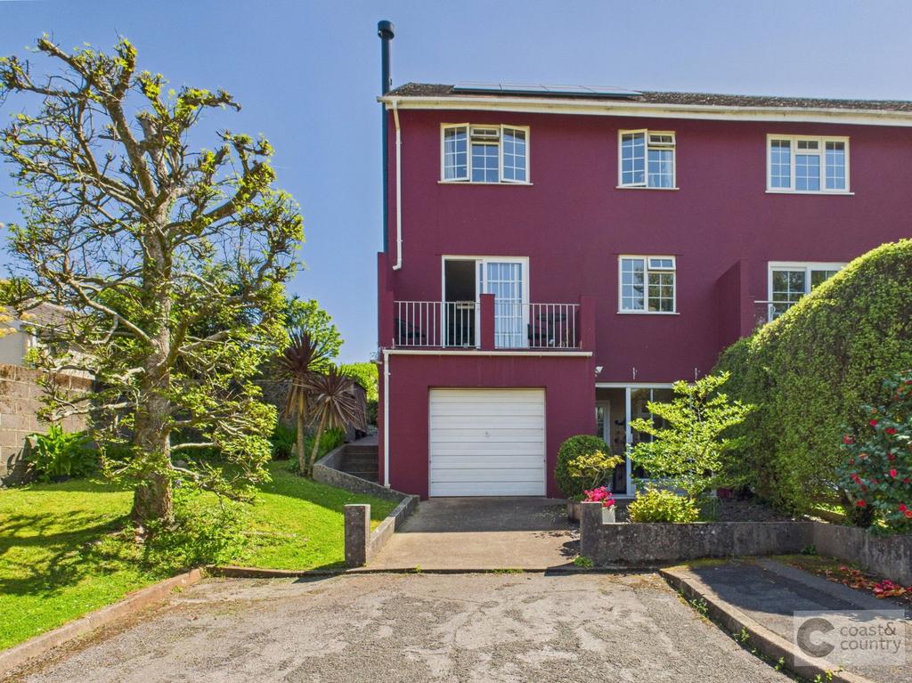 Beverley Way, Newton Abbot 3 bed end of terrace house for sale - £350,000