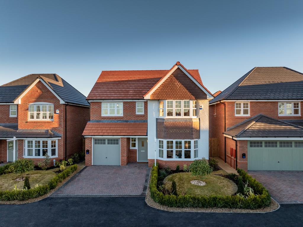 Plot 22, The Windsor at Trevalyn... 3 bed detached house for sale - £ ...