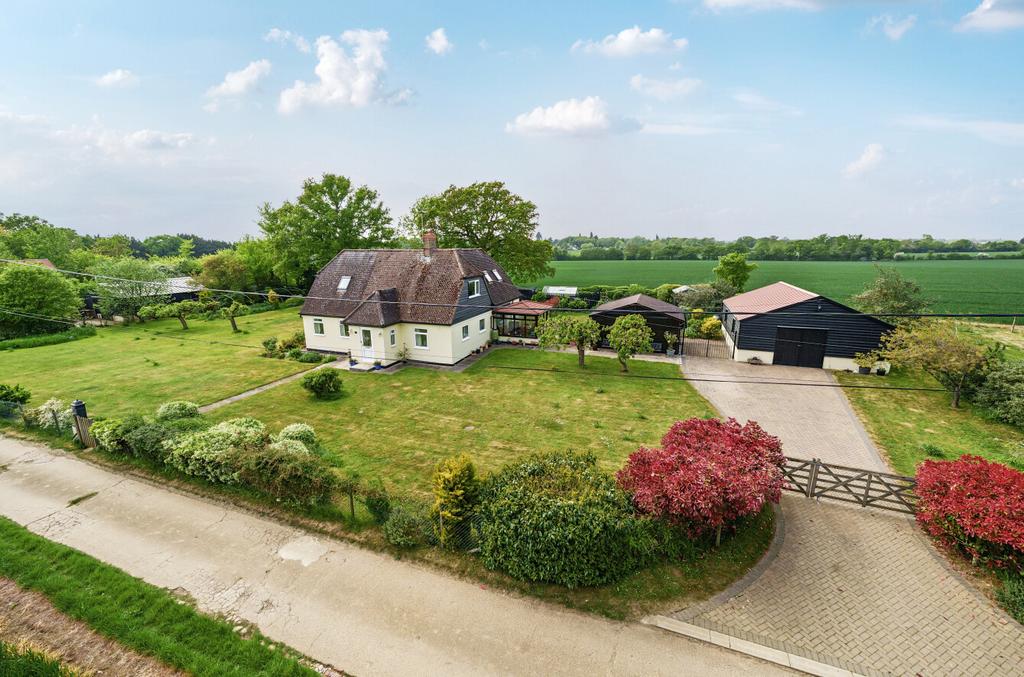 Hyde Wood Road, Little Yeldham, Halstead 3 bed detached house for sale ...