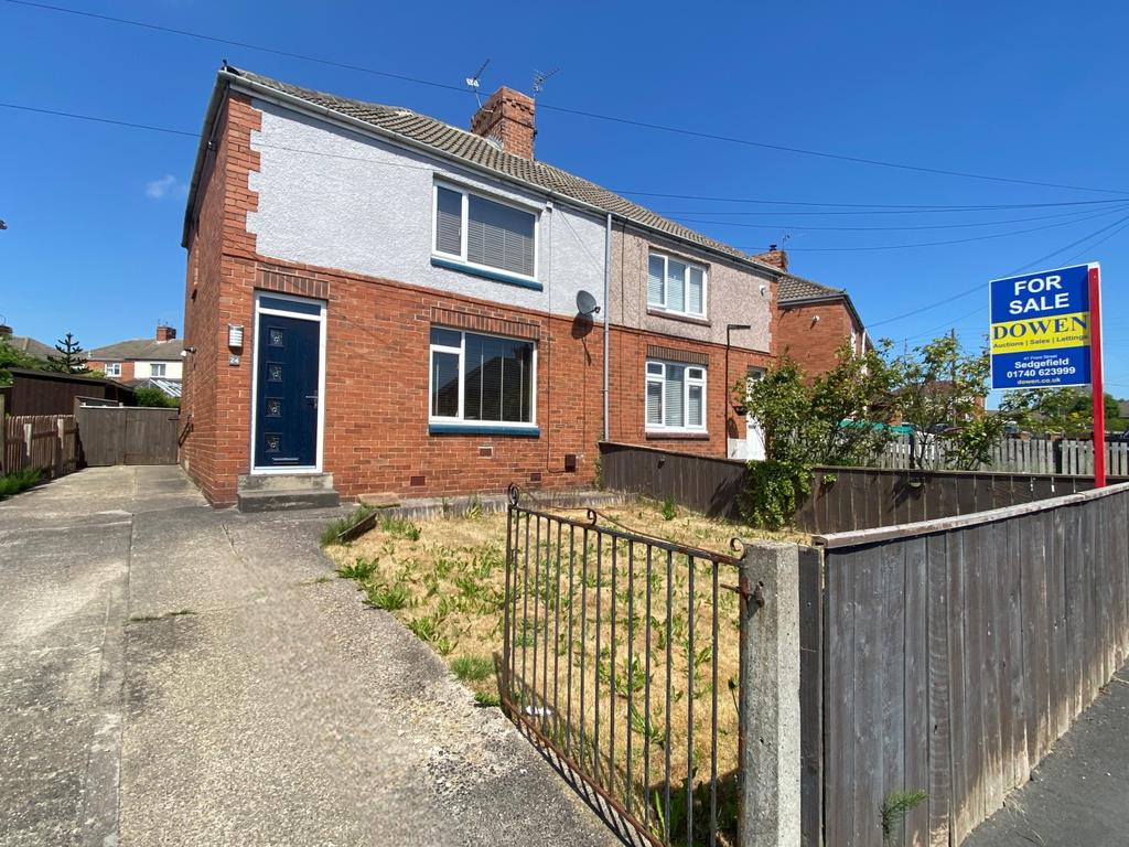 Moorside Crescent, Fishburn 2 bed semi-detached house for sale - £110,000