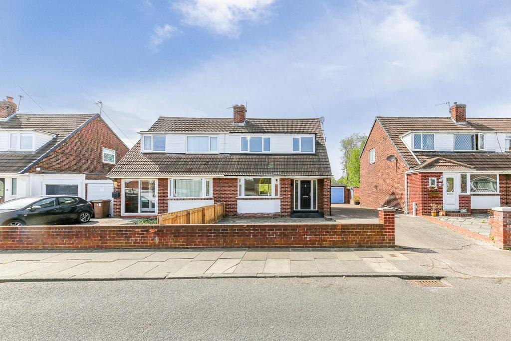 Chiltern Drive, West Moor, NE12 3 bed semi-detached house for sale - £ ...