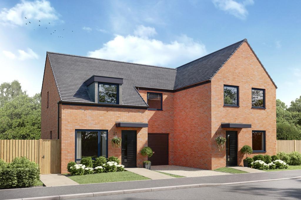 Plot 045, Neale at The Woodlands... 3 bed semi-detached house for sale ...