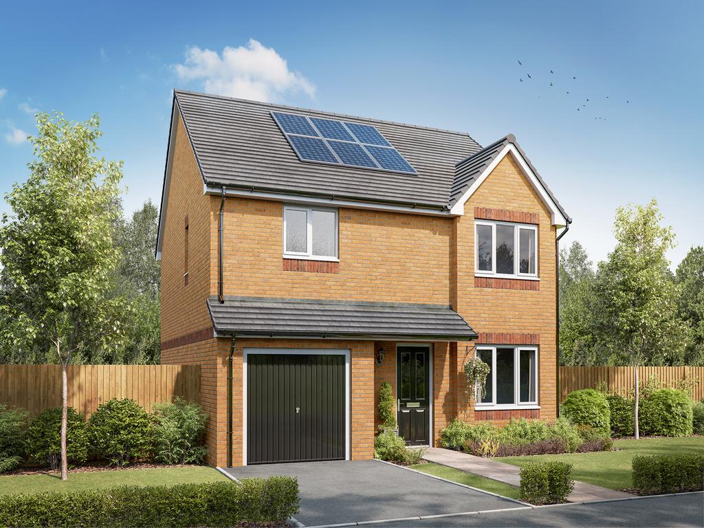 Plot 10, The Balerno at Burnside... 4 bed detached house for sale - £ ...