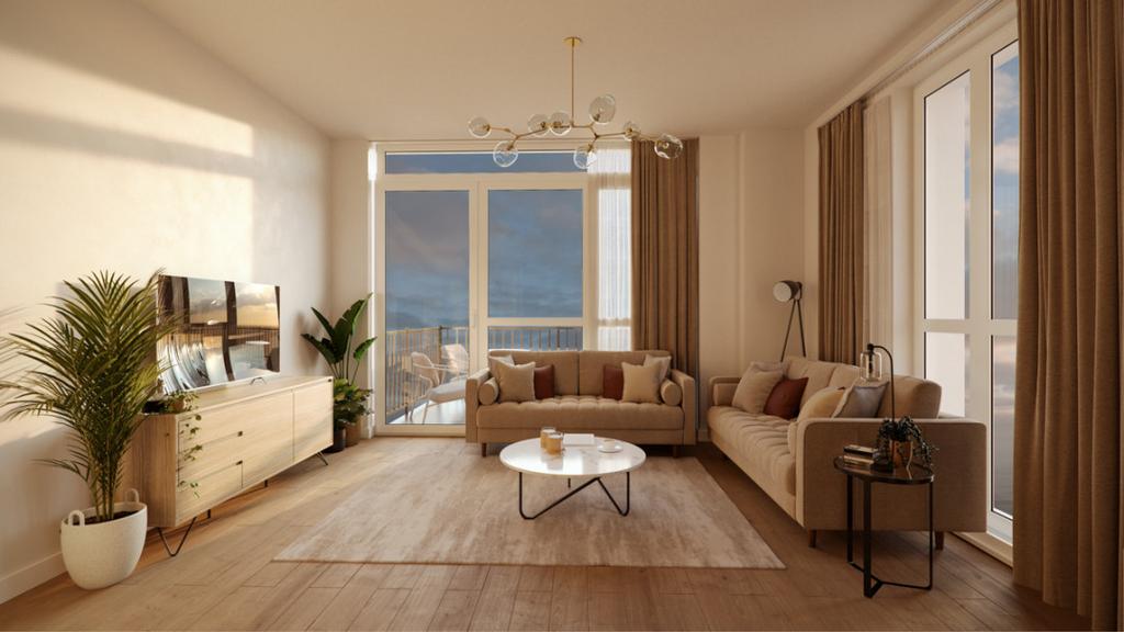 Plot N21-18 at Sage Point, Sage... 1 bed flat - £90,000