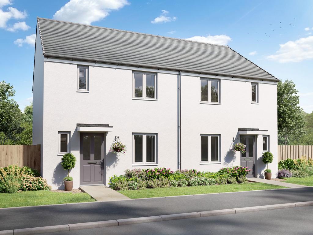 Plot 31, The Danbury at Saltram... 3 bed semi-detached house for sale ...