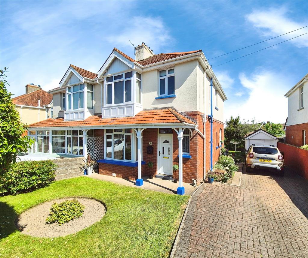 Wrey Avenue, Sticklepath, Barnstaple 3 bed semi-detached house for sale ...