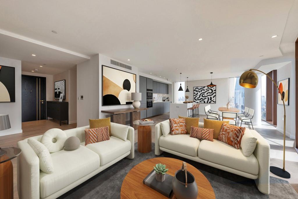 Triptych Bankside Park Street, 185... 2 bed flat for sale - £2,895,000