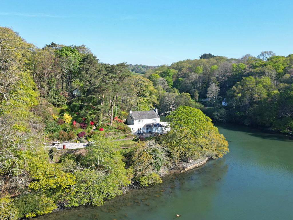 Port Navas, Helford River, Falmouth... 4 bed detached house for sale ...