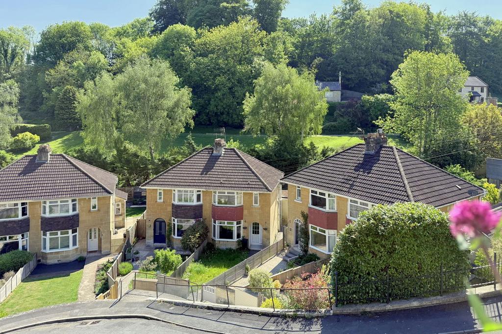 Entry Hill Gardens, Bath, BA2 5NR 3 bed semi-detached house for sale ...