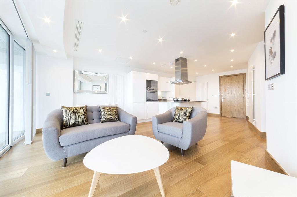 Arena Tower, Canary Wharf E14 1 bed apartment for sale - £550,000