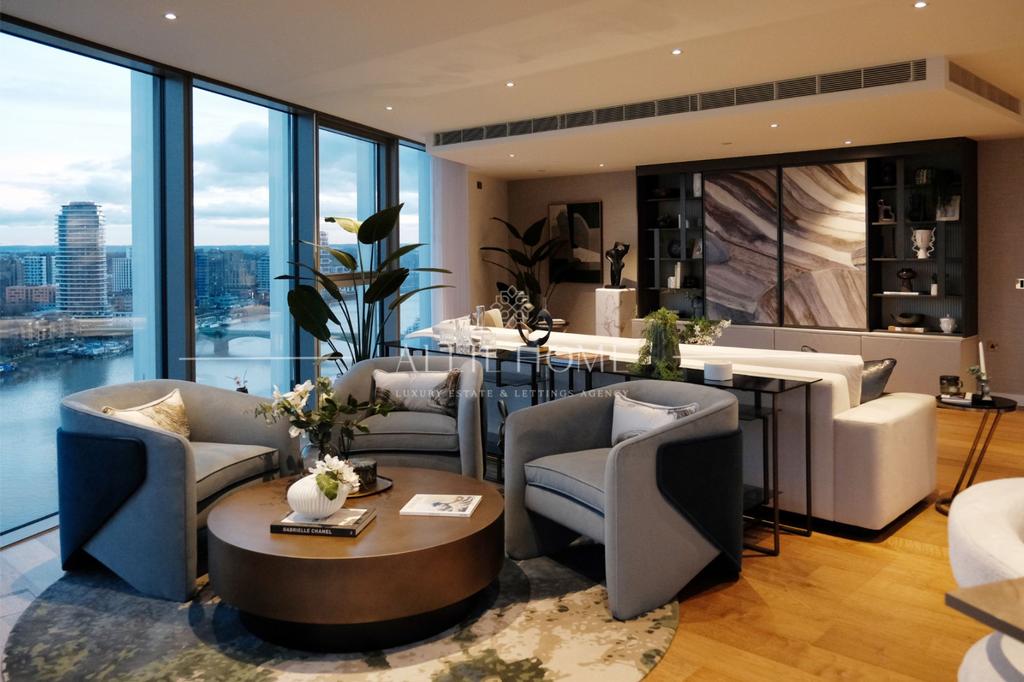 One Waterfront Drive, London SW10 2 bed flat - £2,411,000