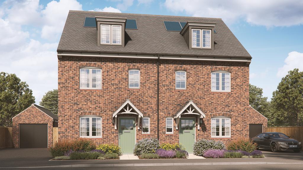Plot 366, The Shrewley at HarperCrewe... 3 bed semi-detached house for sale - £485,000