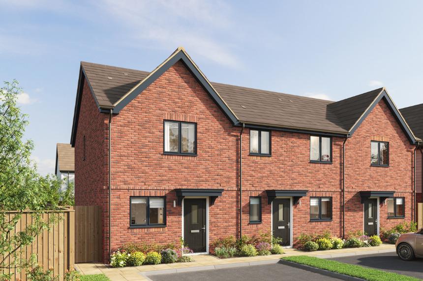 Plot 109, The Hazel at Greenwood... 2 bed terraced house for sale - £ ...