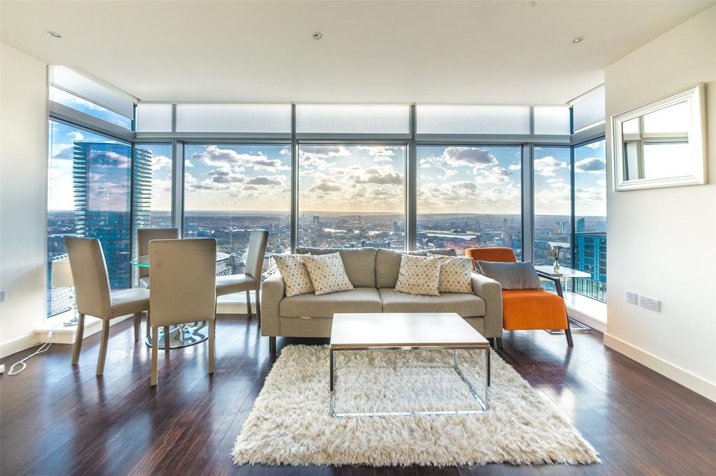 1 Pan Peninsula, West Tower, London E14 2 bed apartment - £3,098 pcm (£ ...
