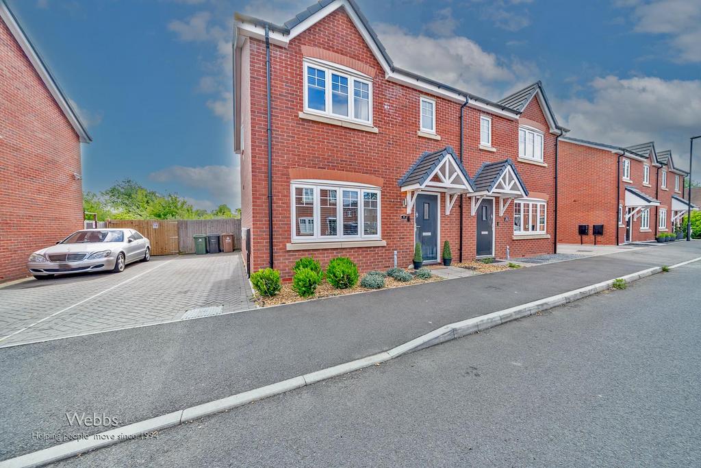 Leasowe Road, Walsall Wood, Walsall WS9 3 bed semi-detached house - £ ...