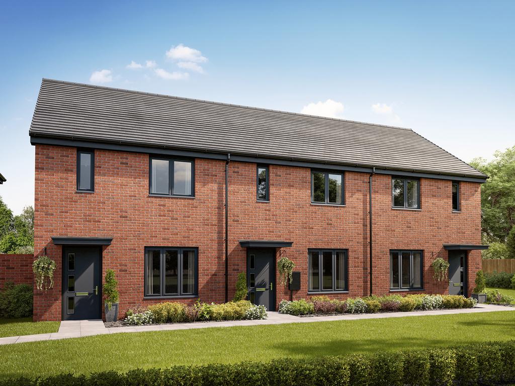Plot 17, The Addleborough at Ovinia... 2 bed terraced house for sale - £285,000