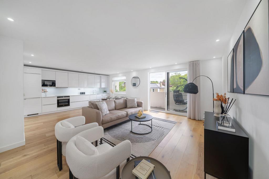 Carlton Drive, London SW15 2 bed apartment for sale - £850,000