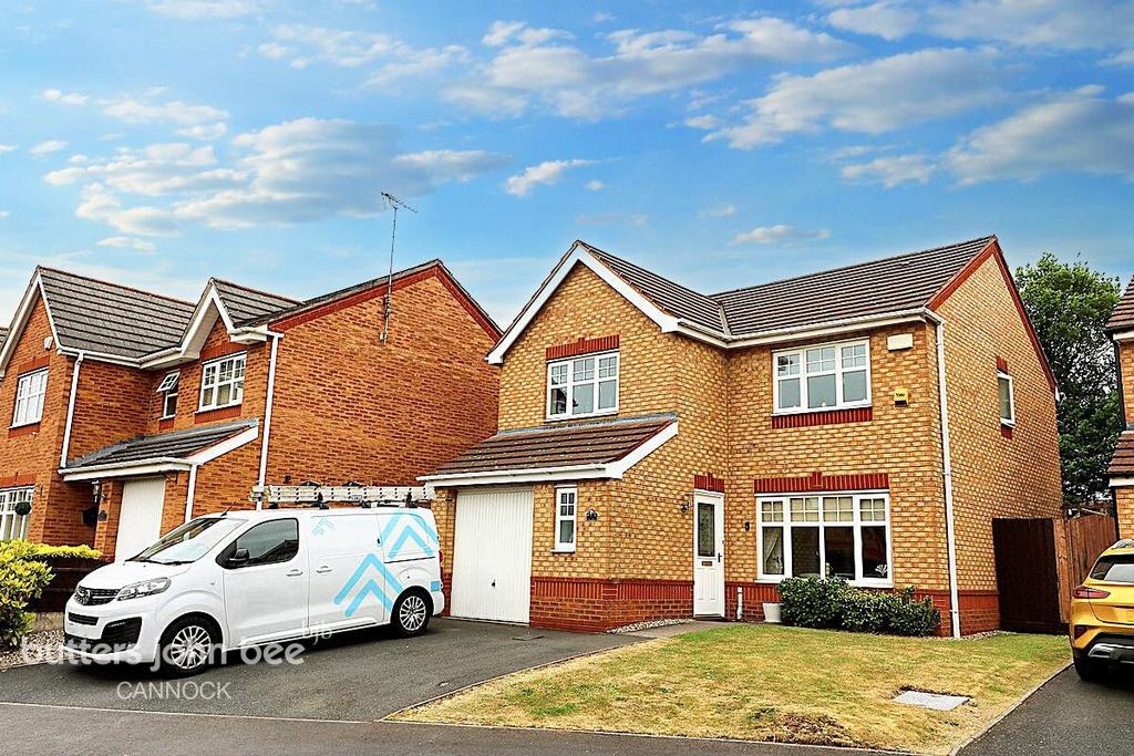 Stephenson Way, Cannock 4 bed detached house for sale - £399,950