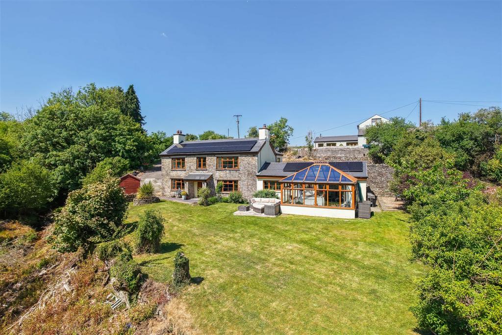 Llangynwyd Village, Bridgend County... 4 bed farm house for sale - £850,000