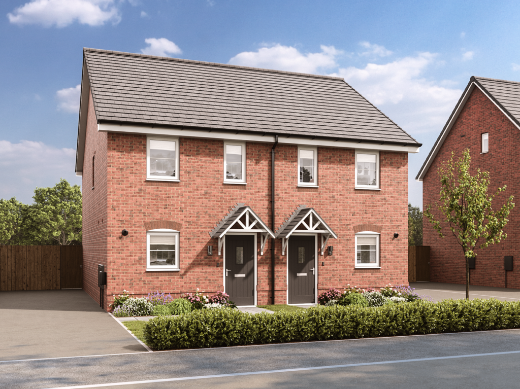Plot 393, The Haldon at Whitmore... 2 bed end of terrace house for sale - £255,000