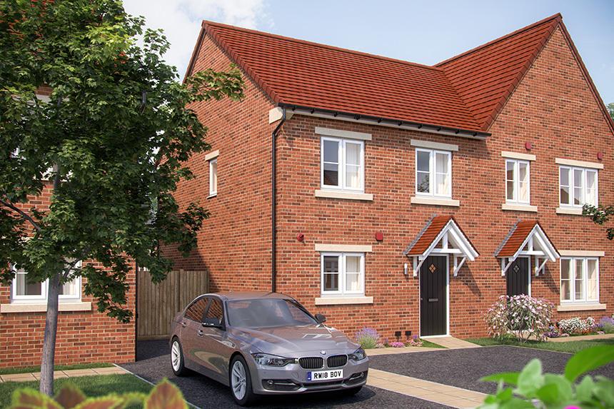 Plot 27, Rowan at Greenwell Park... 3 bed semi-detached house for sale ...