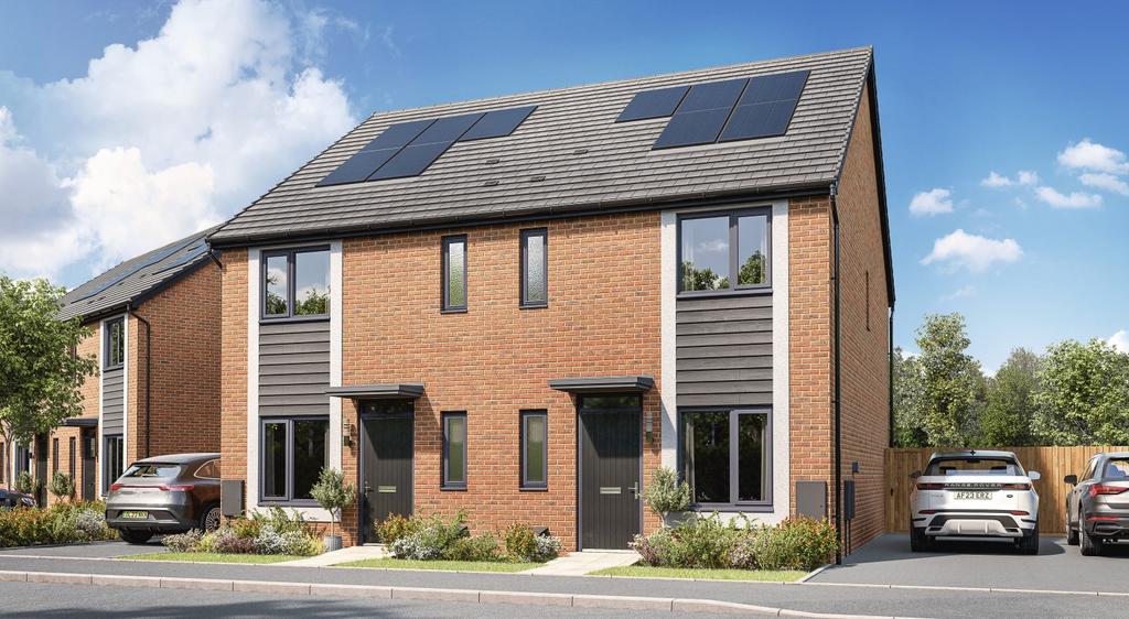 The Rose - Plot 111 at St. Modwen... 3 bed terraced house - £268,000