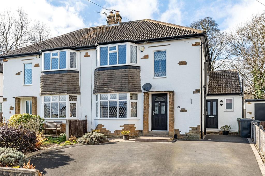 West End Drive, Horsforth, Leeds... 3 bed semi-detached house for sale ...