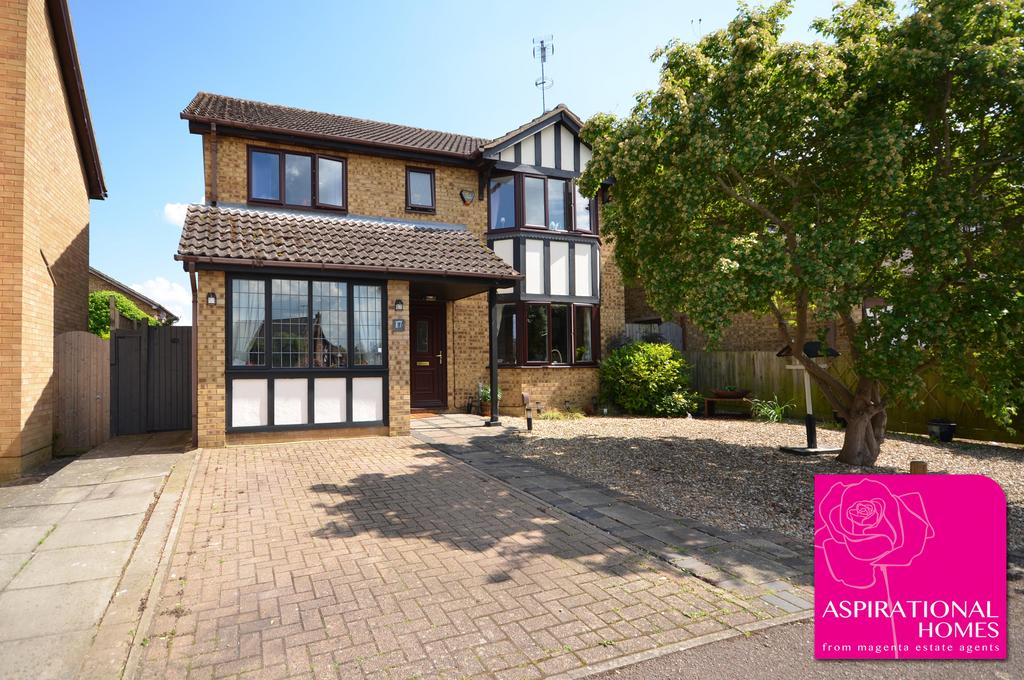Burystead Rise, Raunds 4 bed detached house for sale - £395,000