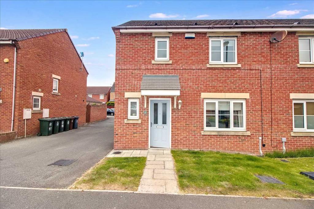 Greenrigg Place, Earsdon View, Shiremoor 3 bed semi-detached house to ...