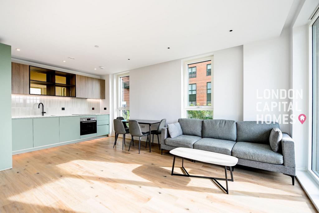 Iris House, 2 Cedrus Avenue... 2 bed apartment to rent - £2,100 pcm (£ ...