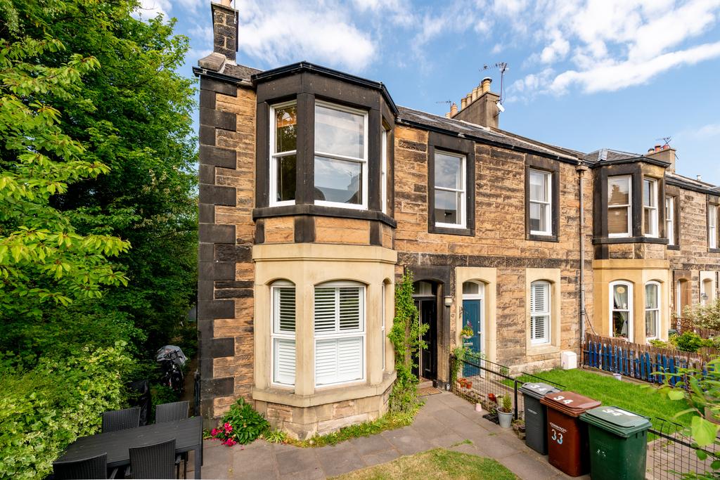34 Hazelbank Terrace, Edinburgh, EH11... 4 bed flat for sale - £515,000