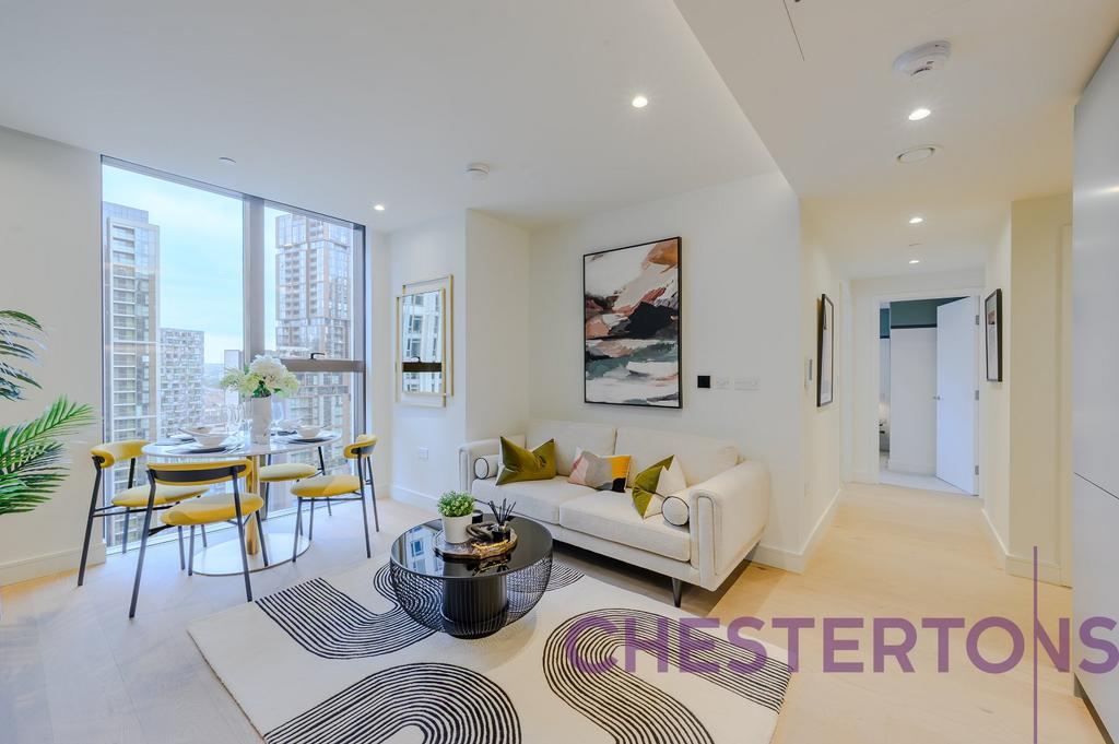 Harcourt Tower, 67 Marsh Wall, London 2 bed flat to rent - £3,500 pcm ...