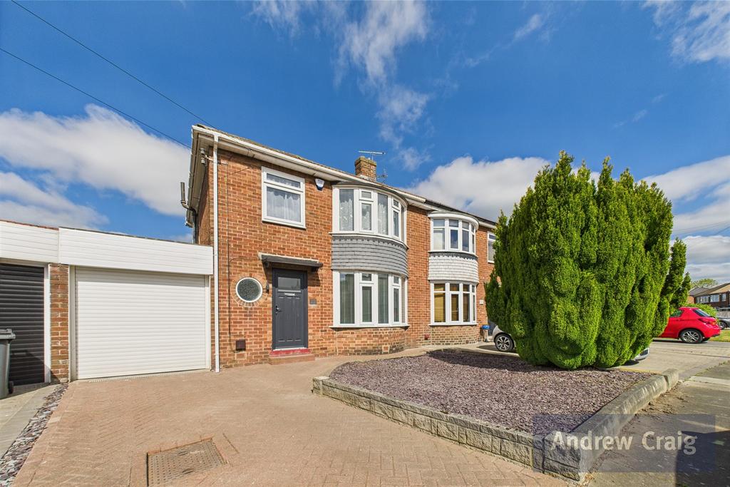 Birchwood Avenue, North Gosforth 3 bed semi-detached house for sale - £ ...