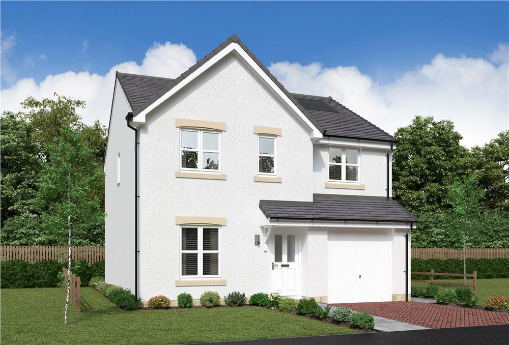Plot 97, Hazelwood Det at Edgelaw... 4 bed detached house for sale - £ ...
