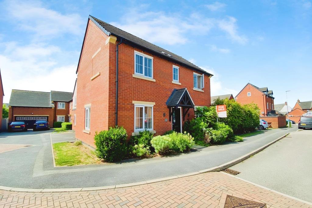 Eatough Close, Syston, LE7 3 bed detached house for sale - £350,000