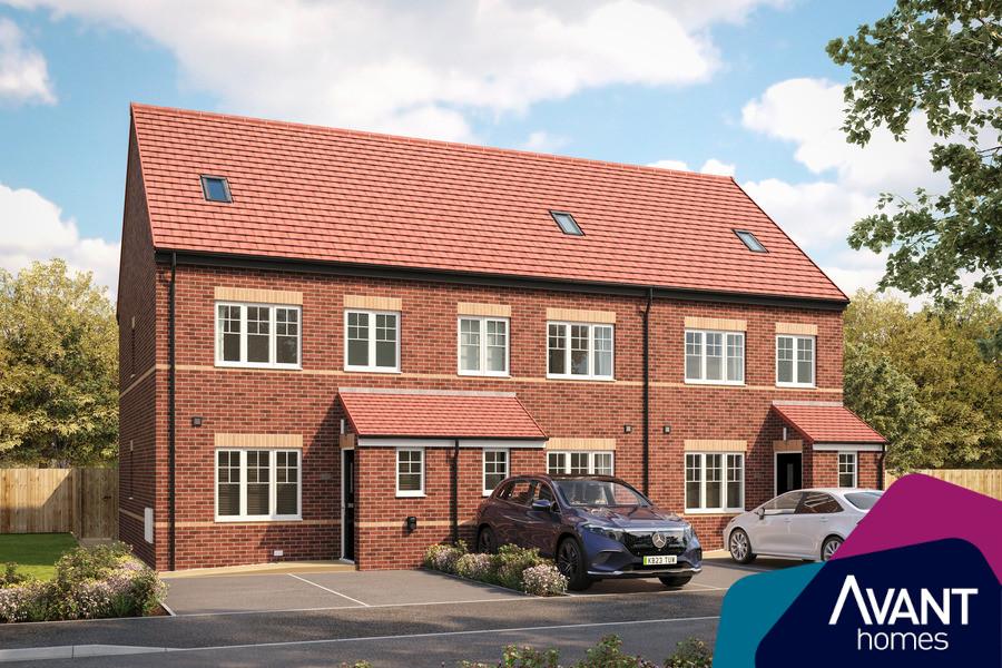 Plot 110 at Brompton Mews Cookson... 4 bed end of terrace house for sale - £242,995