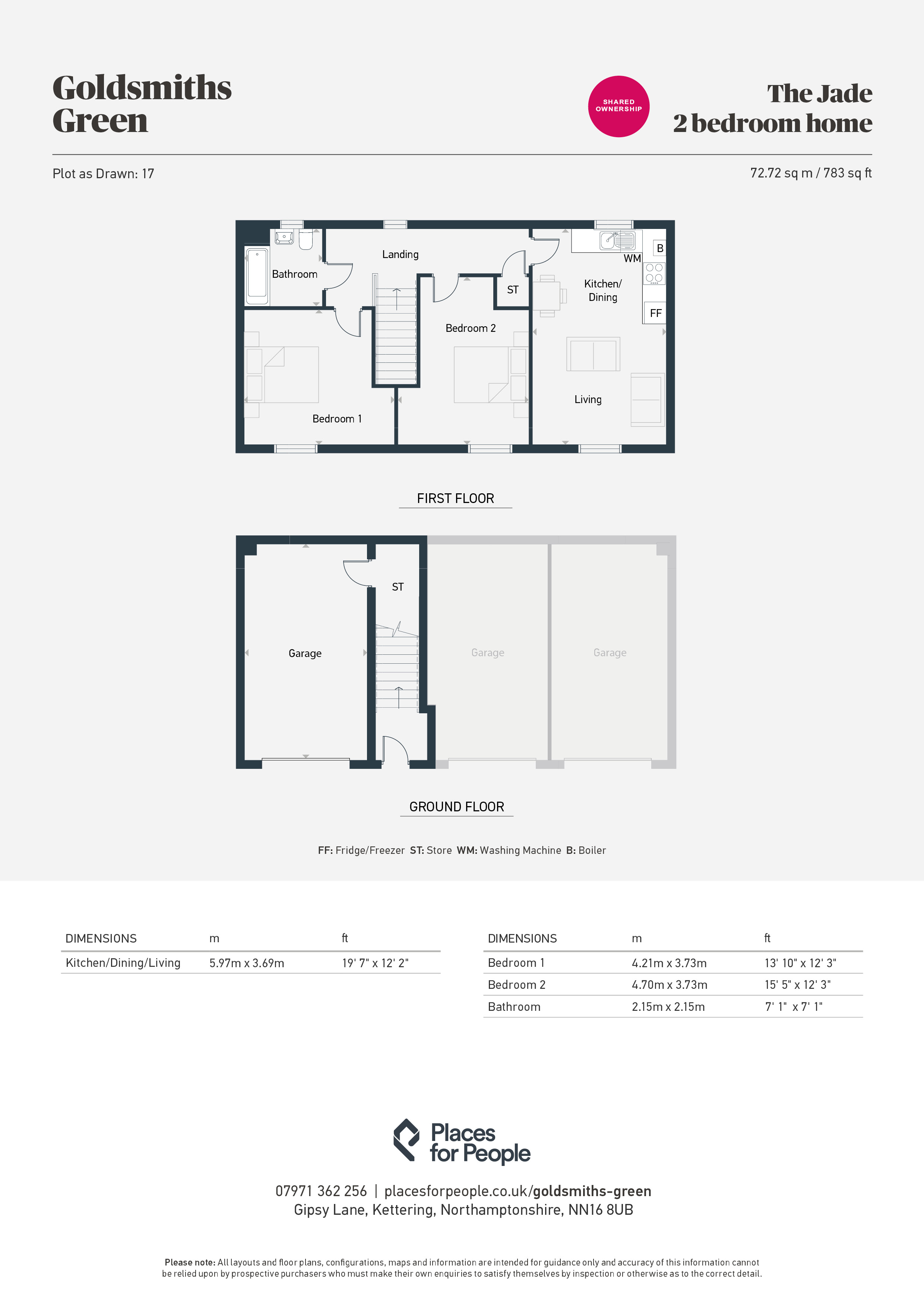 Plot 17, The Jade at Goldsmiths... 2 bed coach house for sale - £100,000