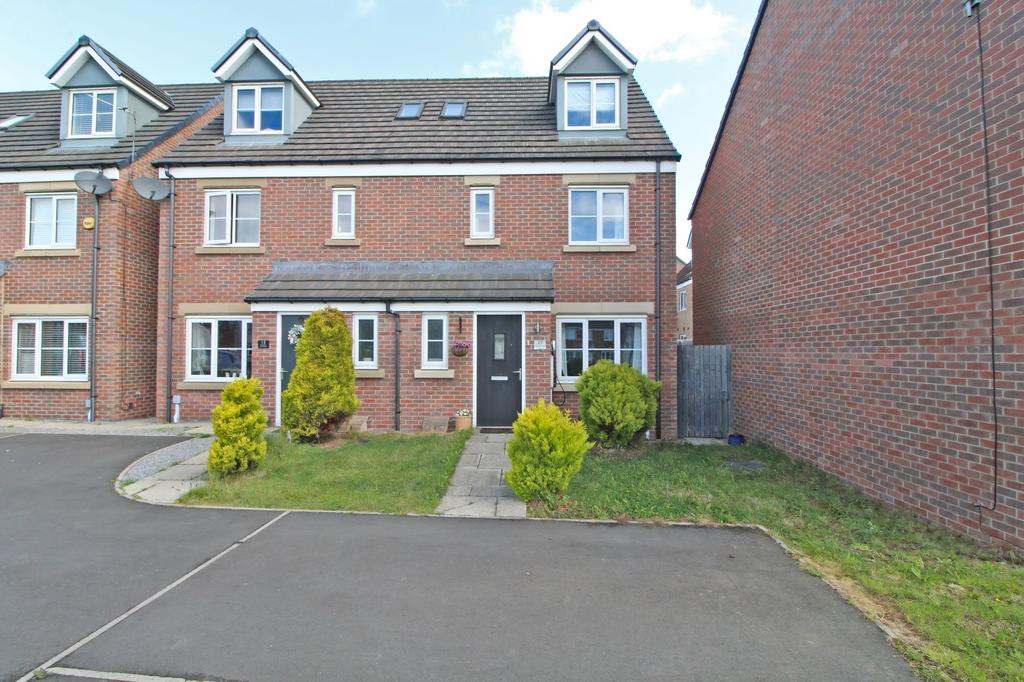 Halton Grove, Blyth, NE24 4 bed semi-detached house for sale - £195,000