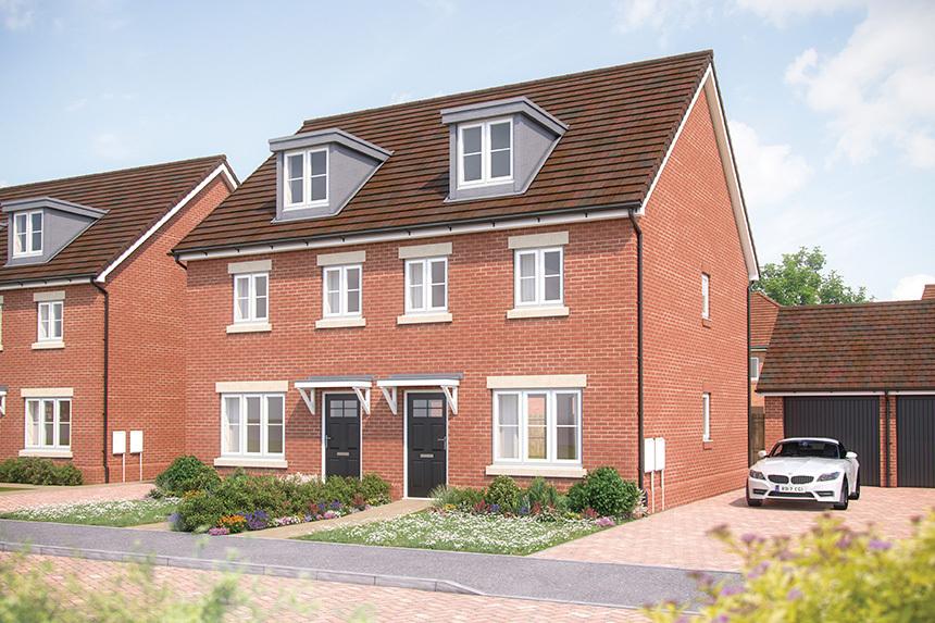 Plot 122, The Beech at Emmer Green... 3 bed semi-detached house for sale - £565,000
