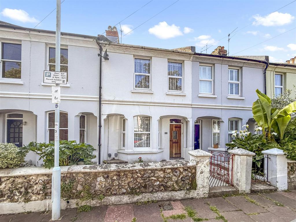 Stanley Road, Worthing 3 bed terraced house for sale - £425,000