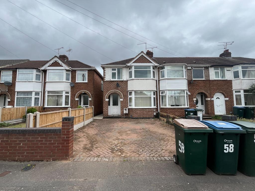 Glover Street, Cheylesmore, Coventry... 3 bed end of terrace house to ...