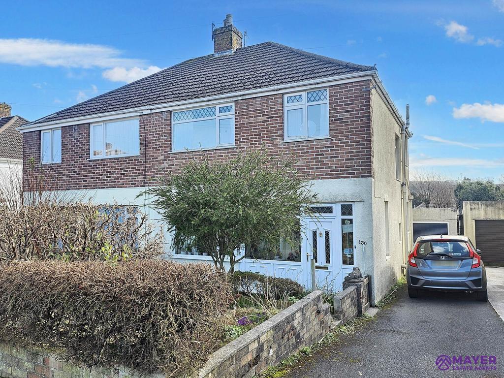 St Margarets Road, Plymouth PL7 3 bed semi-detached house for sale - £ ...